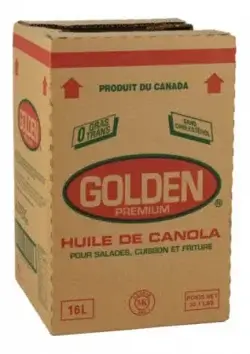 Golden Premium Canola Oil 16LT – Nikko Sun Foods